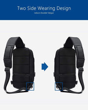Anti-theft Waterproof Crossbody Backpack — More than a backpack