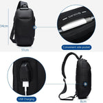 Anti-theft Waterproof Crossbody Backpack — More than a backpack