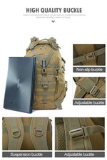 Men's Military Tactical Outdoor Backpack — More than a backpack
