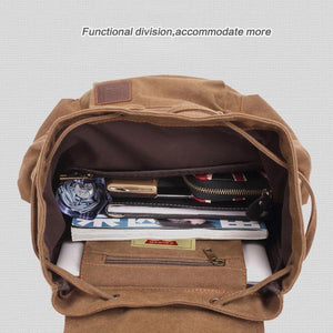 Rugged Vintage Canvas Backpack — More than a backpack