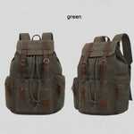 Rugged Vintage Canvas Backpack — More than a backpack