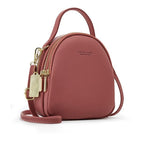 Women's Soft Faux-Leather Mini Backpack — More than a backpack