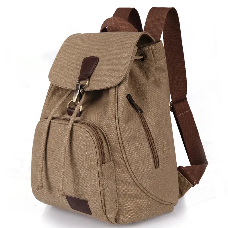Vintage Drawstring Canvas Backpack — More than a backpack