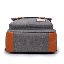 Men's Vintage Oxford Travel Laptop Backpack — More than a backpack