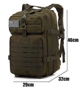 Men's Large Waterproof Camouflage Military Backpack — More than a backpack